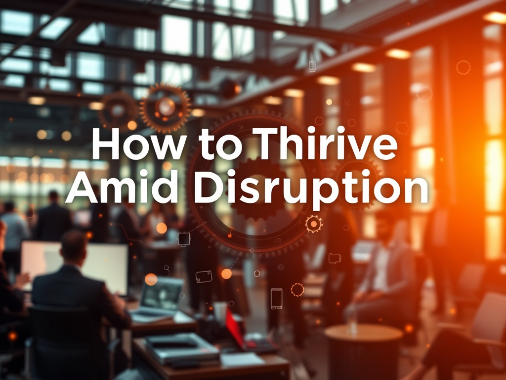 How to Thrive Amid Disruption: Key Insights – A New Beginning