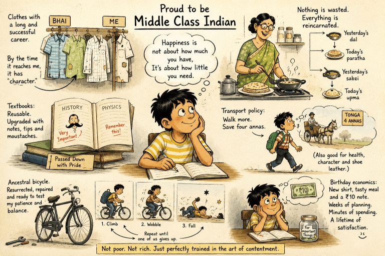 Proud to be Middle Class Indian – A New Beginning